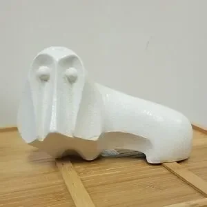Accents | Abstract Ceramic Dog Figurine | Poshmark